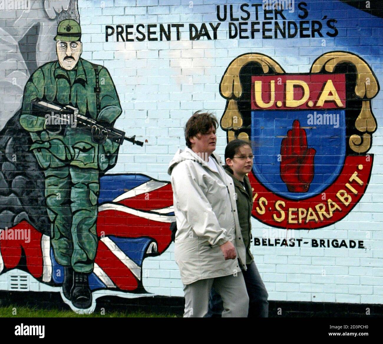 Paul mcerlane mural hi-res stock photography and images - Alamy