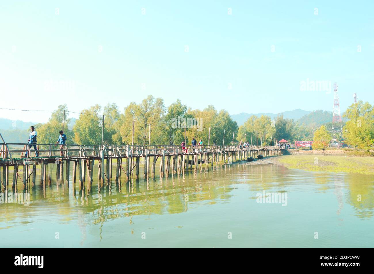 Beautiful Naf River Street Teknaf Asia Bangladesh Stock Photo - Alamy