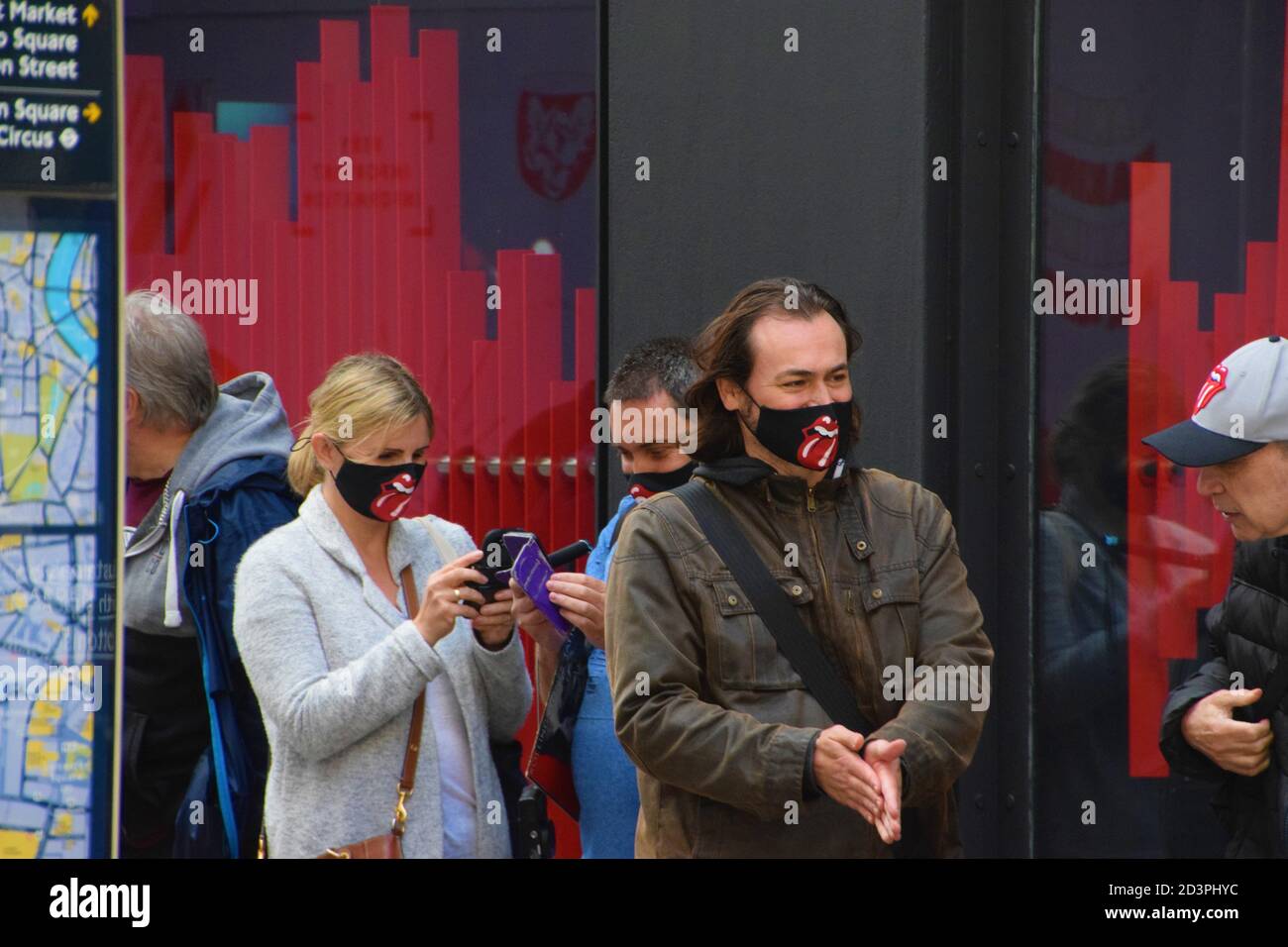 Fans wearing face masks on opening day of the world's first Rolling ...