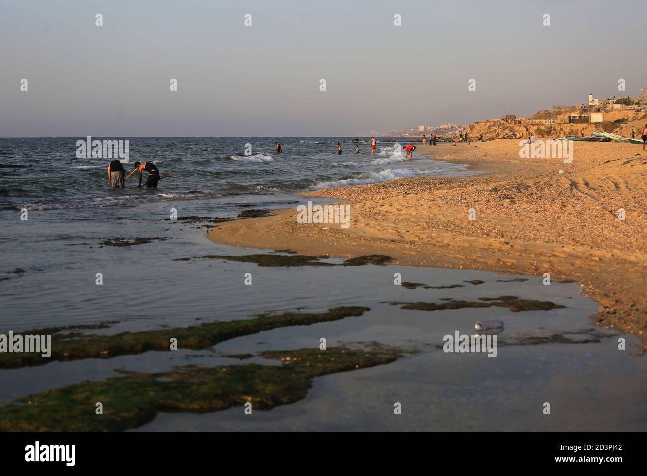 Deir Al-Balah, The Gaza Strip, Palestine. 8th Oct, 2020. Palestinians ...