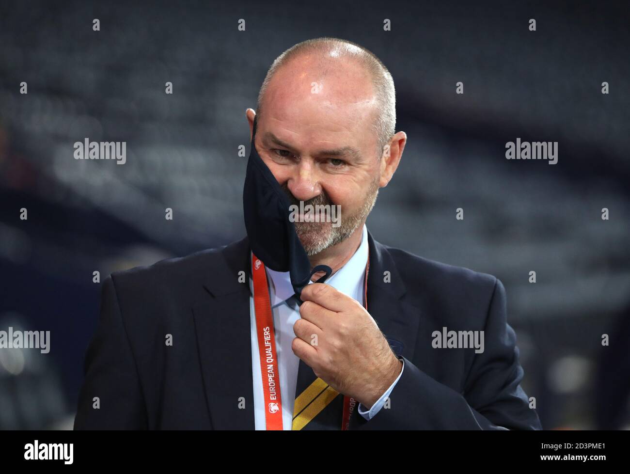 Scotland manager Steve Clarke before the UEFA Euro 2020 Play-Off semi ...