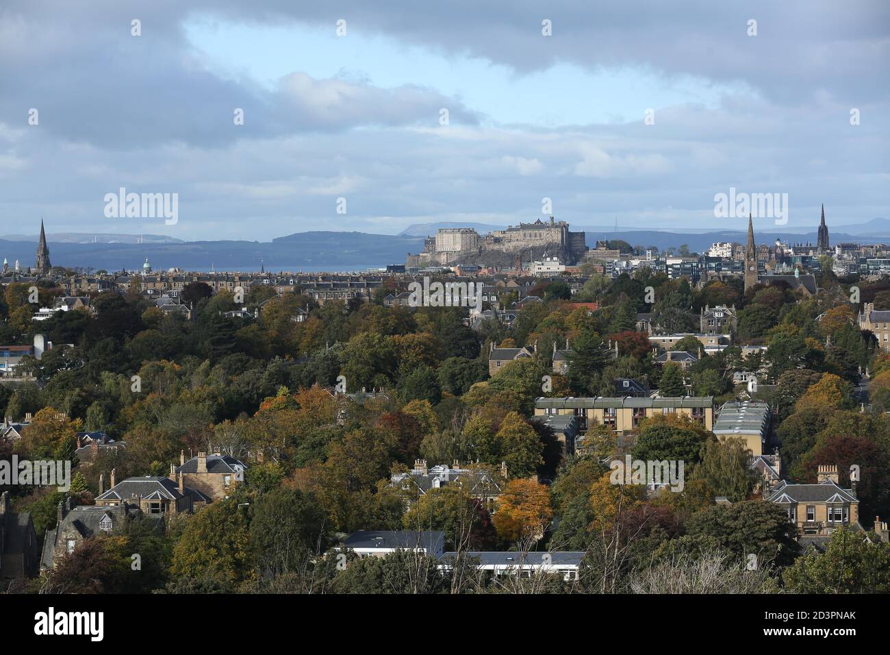 Edinburgh cityscape scotland hi-res stock photography and images - Alamy