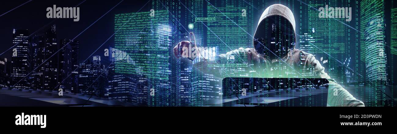 Hacker prints a code on a laptop keyboard to break into a cyberspace ...