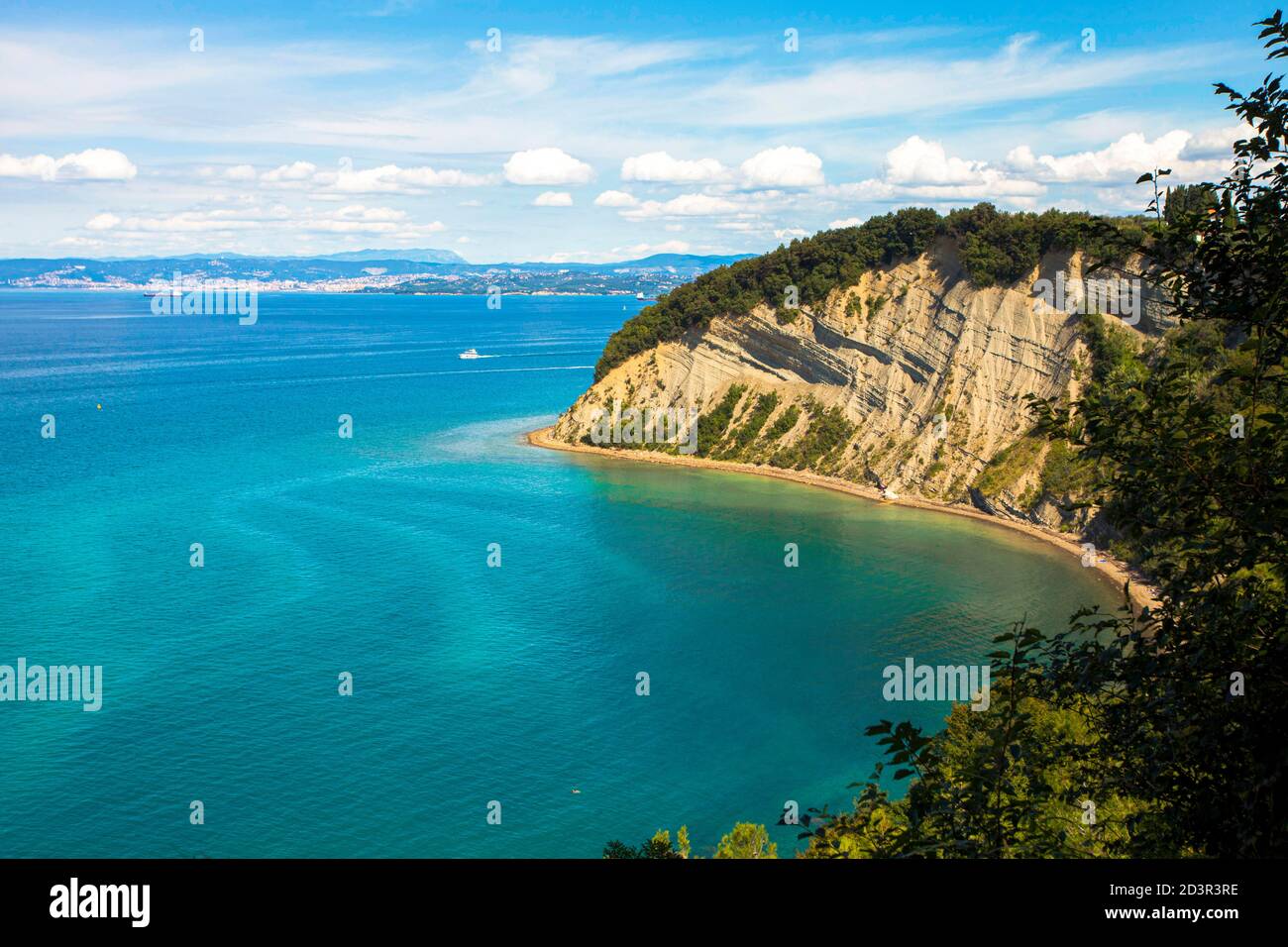 Landscape of beautiful Slovenian coast Stock Photo - Alamy