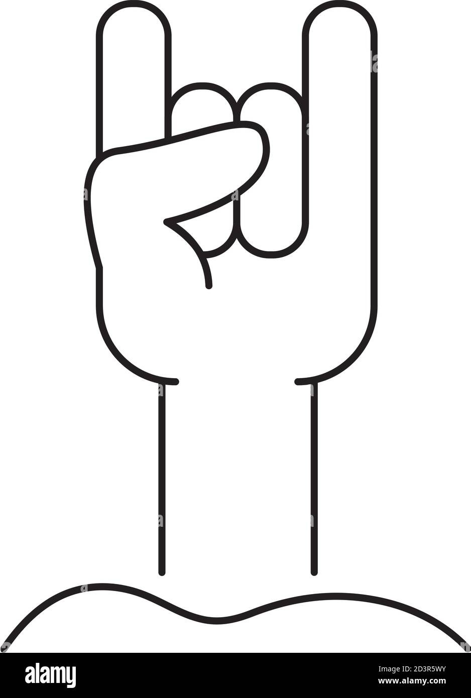 Their severed hands Stock Vector Images - Alamy