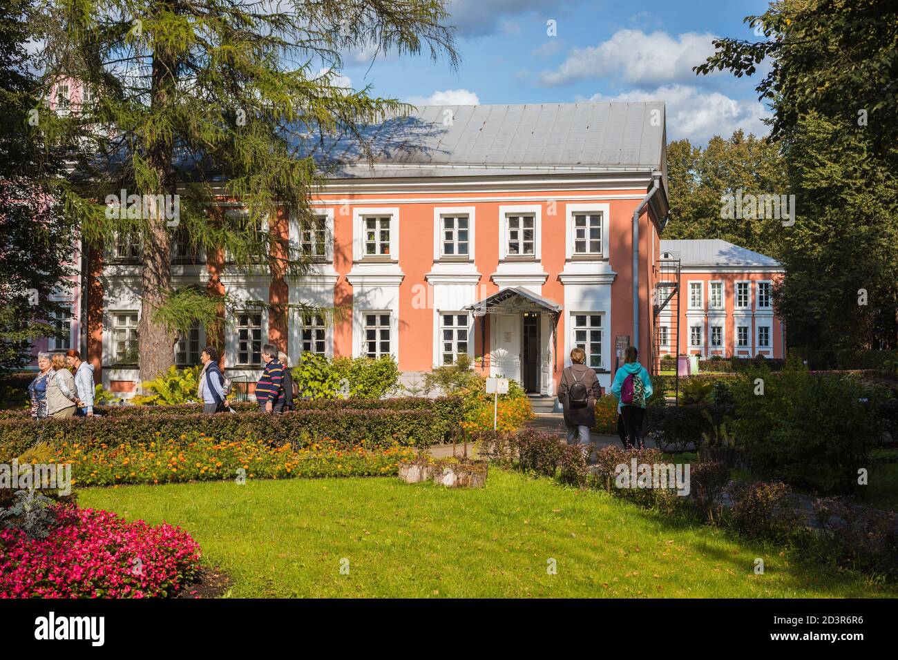 GOLITSYNO, RUSSIA - September, 2020: View of Manor of Prince Golitsyn ...
