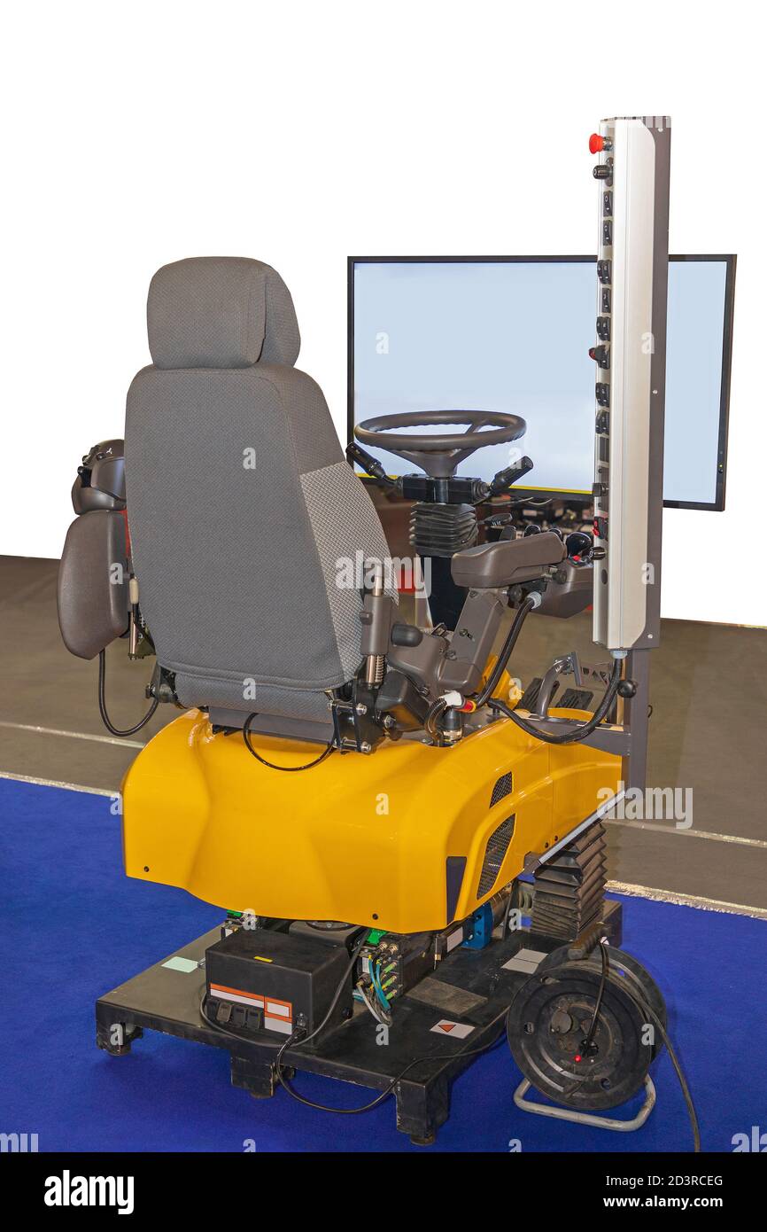 Construction Machine Driving Simulator Operator Training Equipment ...