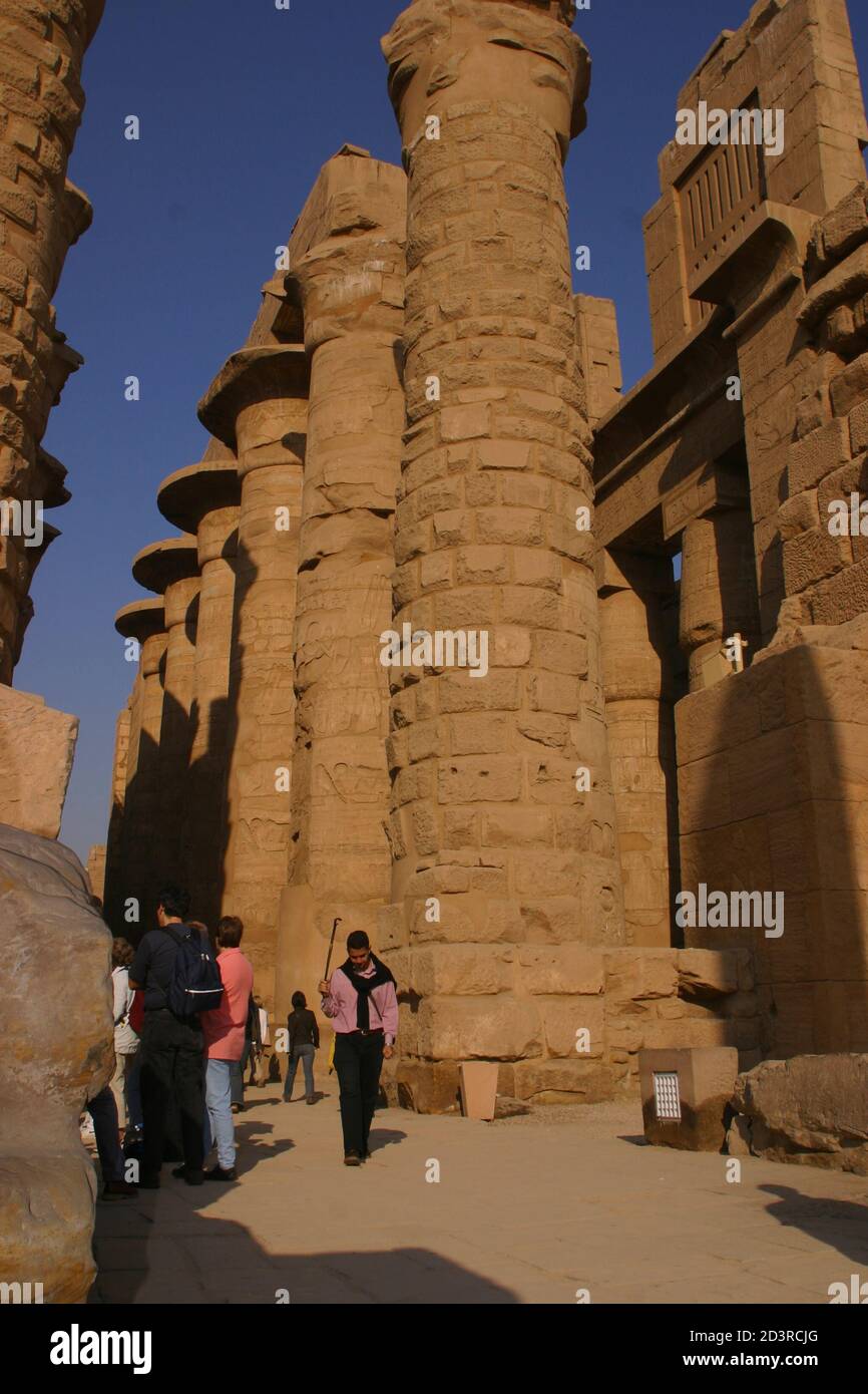 The Temple of Karnak is the second largest temple in ancient Egypt and ...