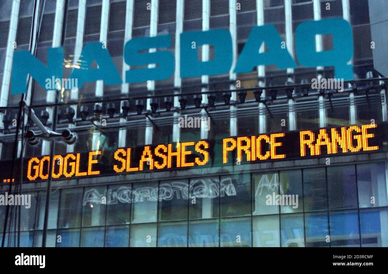 Google ipo new york hi-res stock photography and images - Alamy
