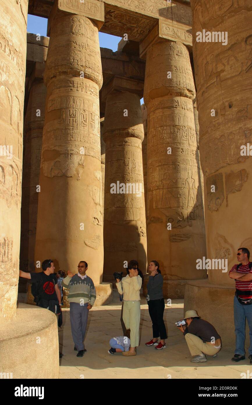 The Temple of Karnak is the second largest temple in ancient Egypt and ...
