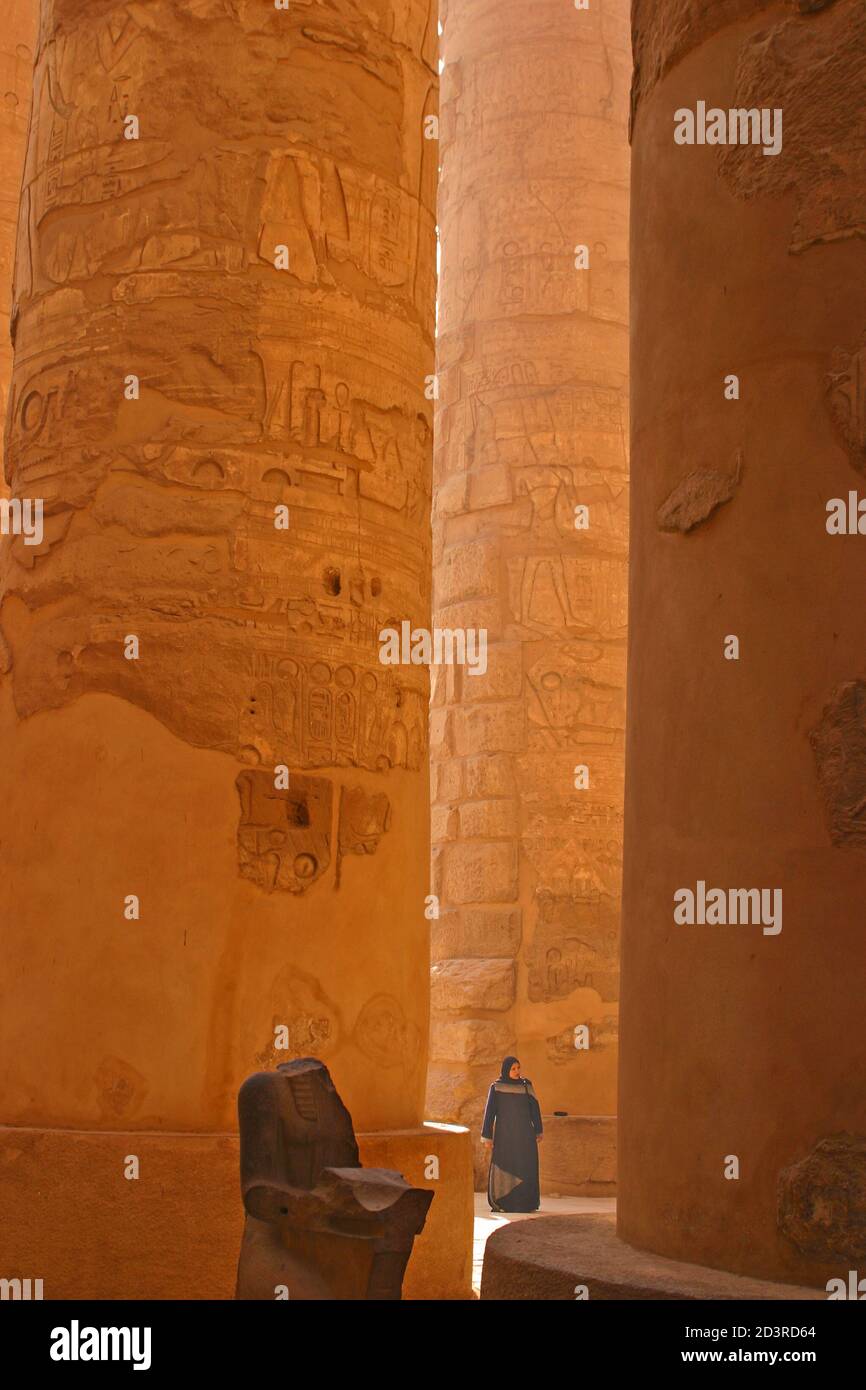 The Temple of Karnak is the second largest temple in ancient Egypt and ...