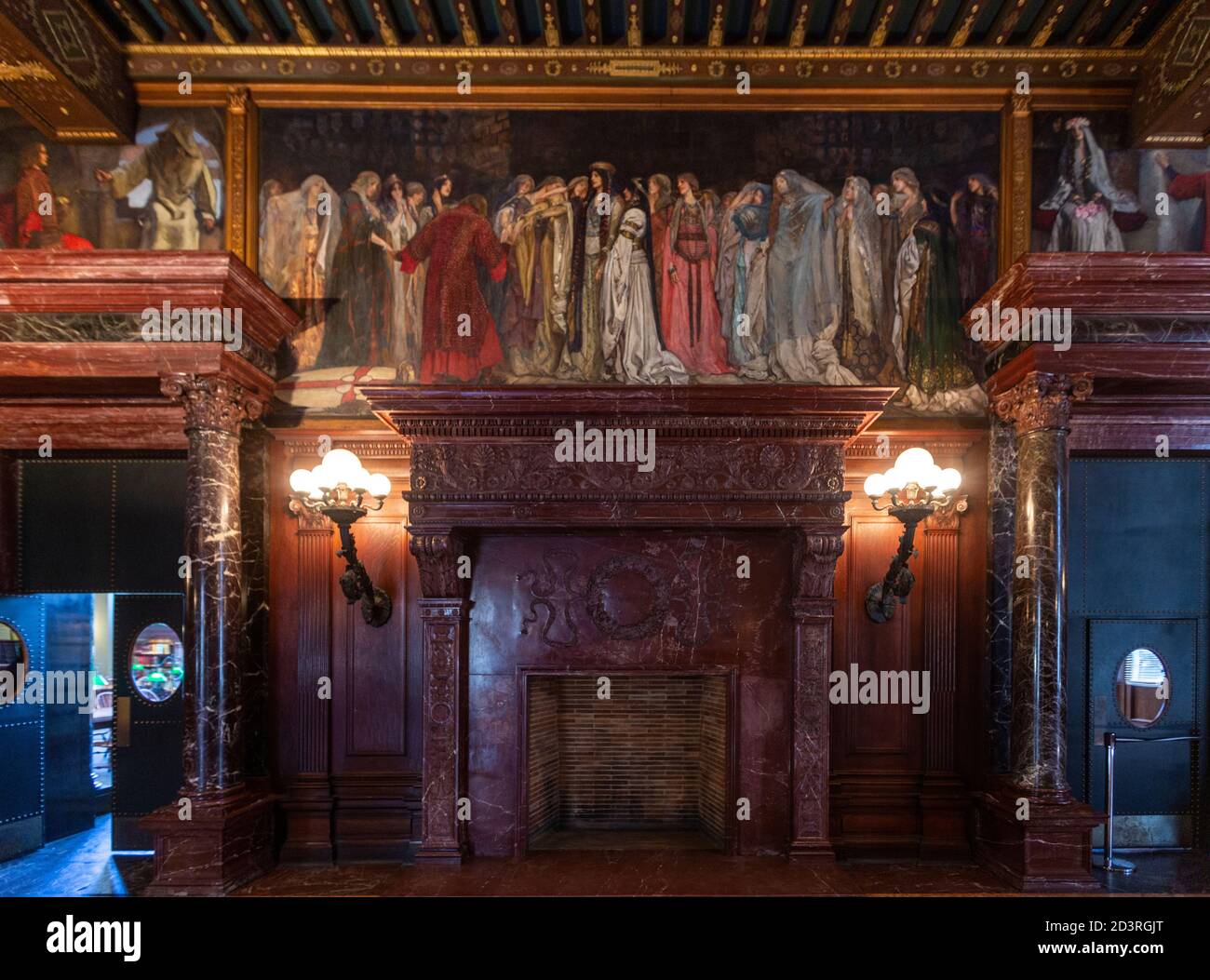 The Castle of Maidens, Abbey Room, McKim Building, Copley Square ...