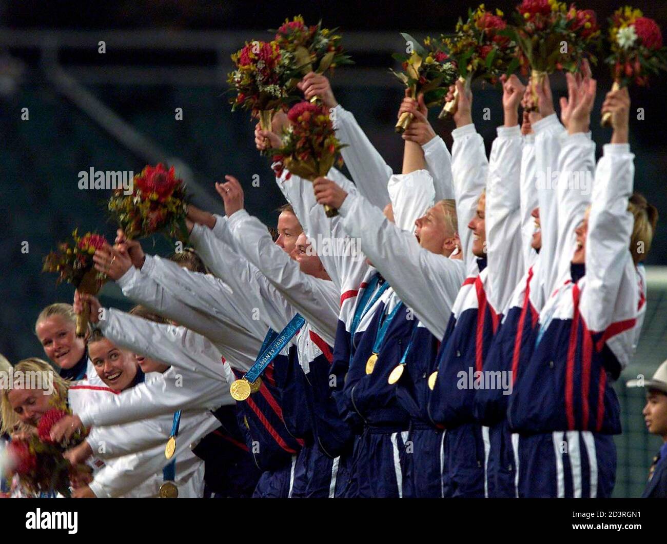 Sydney 2000 olympic gold medal podium hi-res stock photography and ...