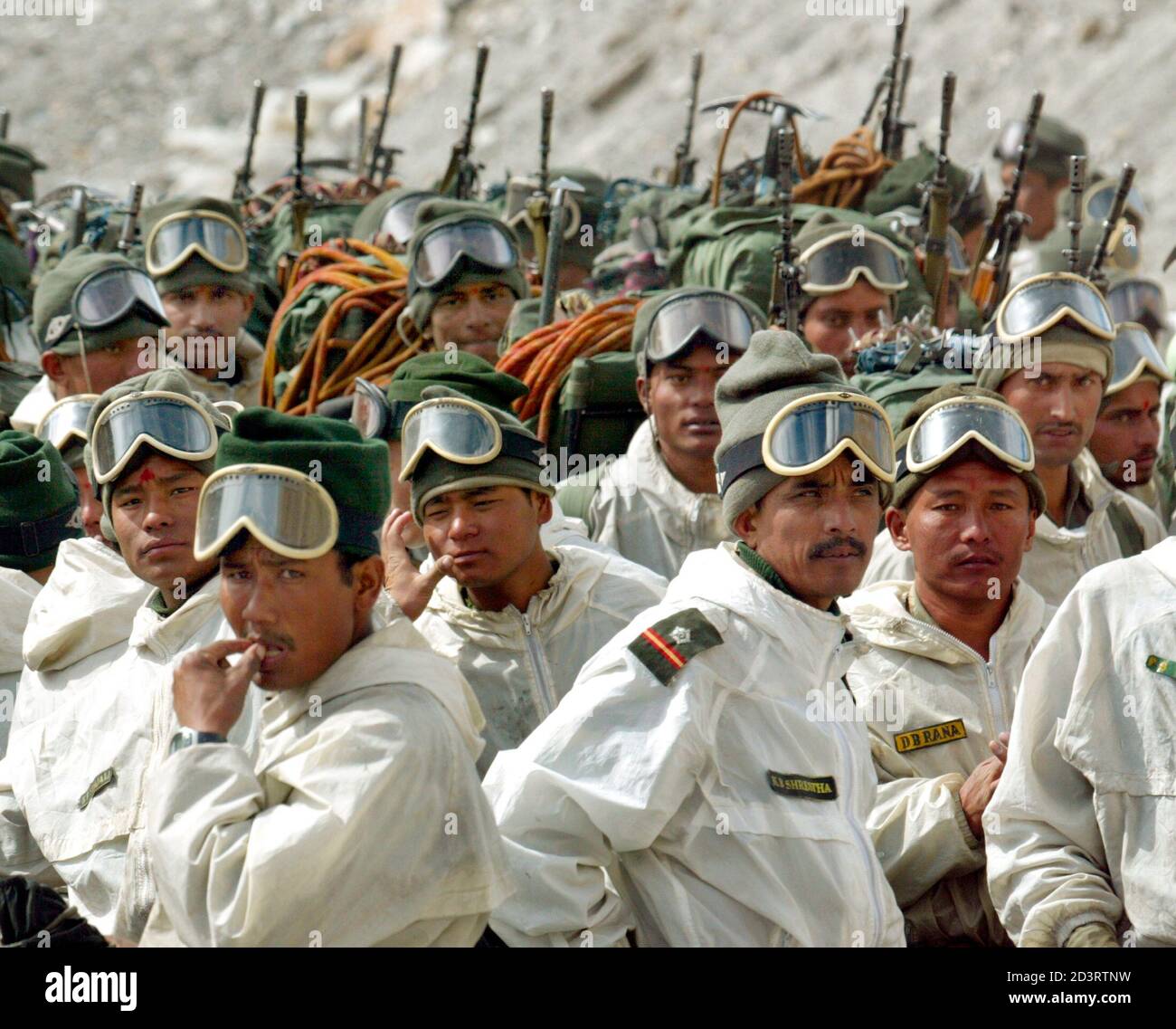 Siachen glacier indian army hi-res stock photography and images - Alamy