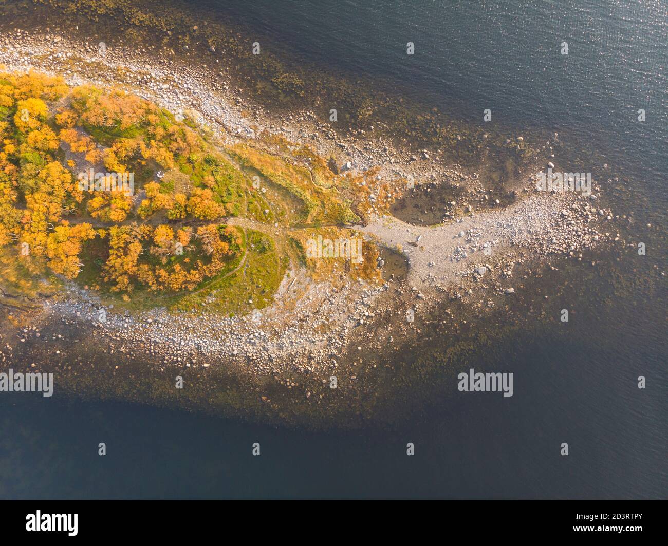Cape Negotiation. Rocky coast of the White Sea. Solovetsky Islands ...