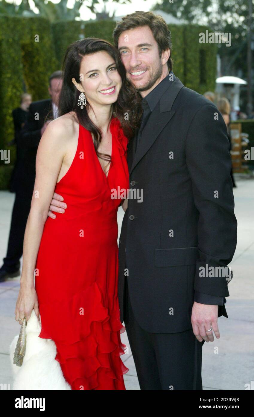 Dylan mcdermott wife shiva rose hi-res stock photography and images - Alamy
