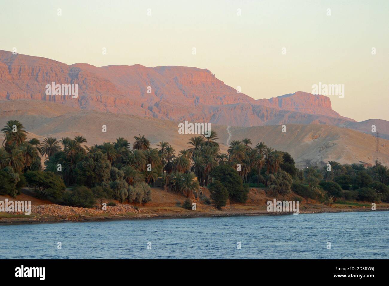 The riverbanks of the Nile are beautiful and colorful Stock Photo - Alamy
