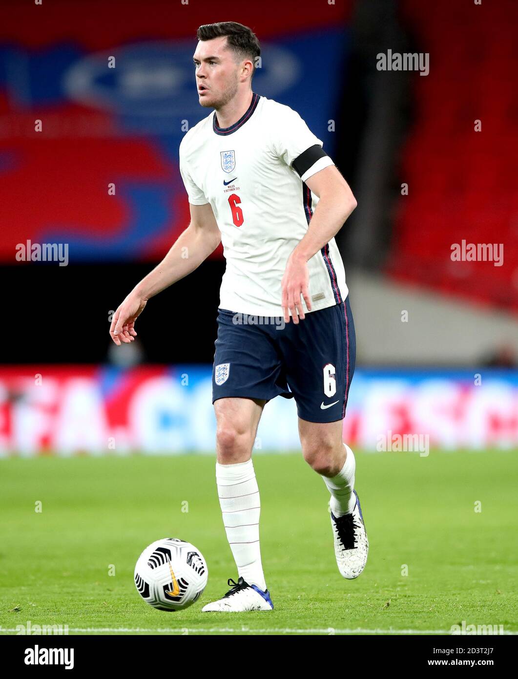 England's Michael Keane during the international friendly match at ...