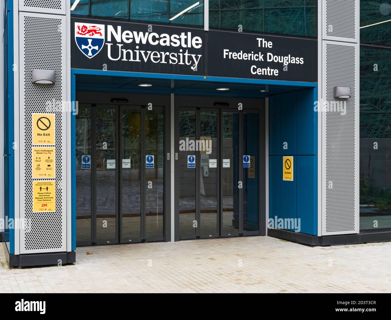 Entrance to the Fredrick Douglas Centre of Newcastle University at the ...