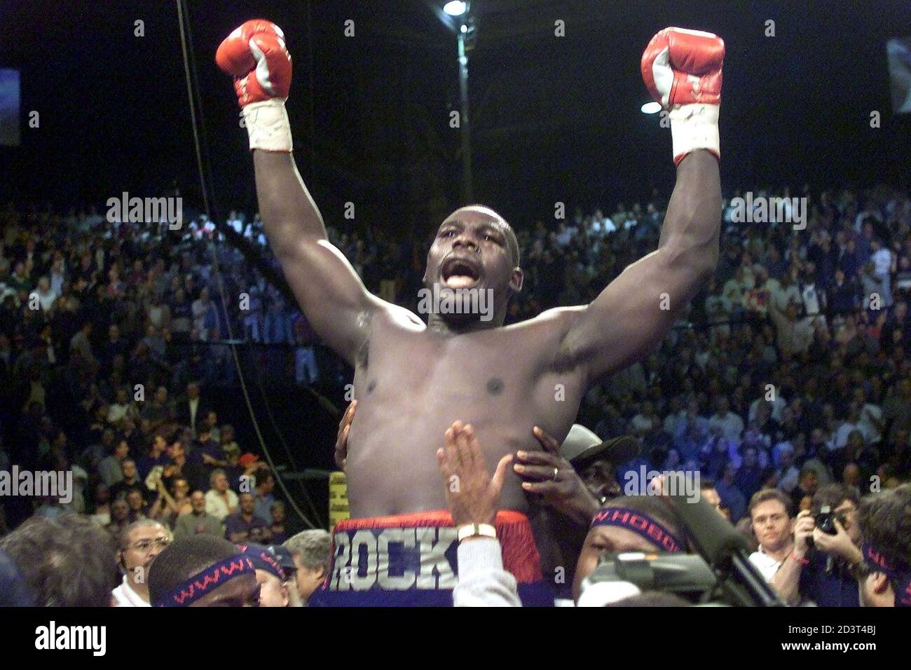 Lennox Lewis Rahman 2001 High Resolution Stock Photography and Images ...