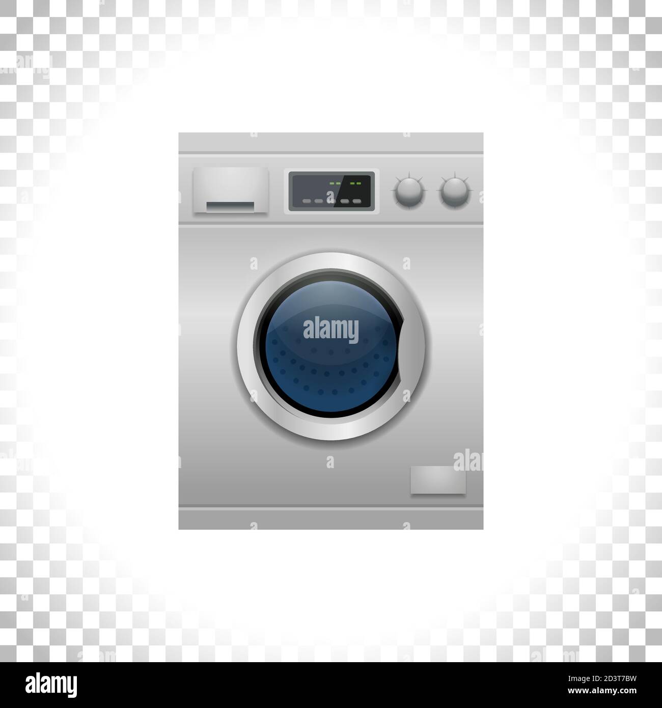 Front loading washing Stock Vector Images - Alamy