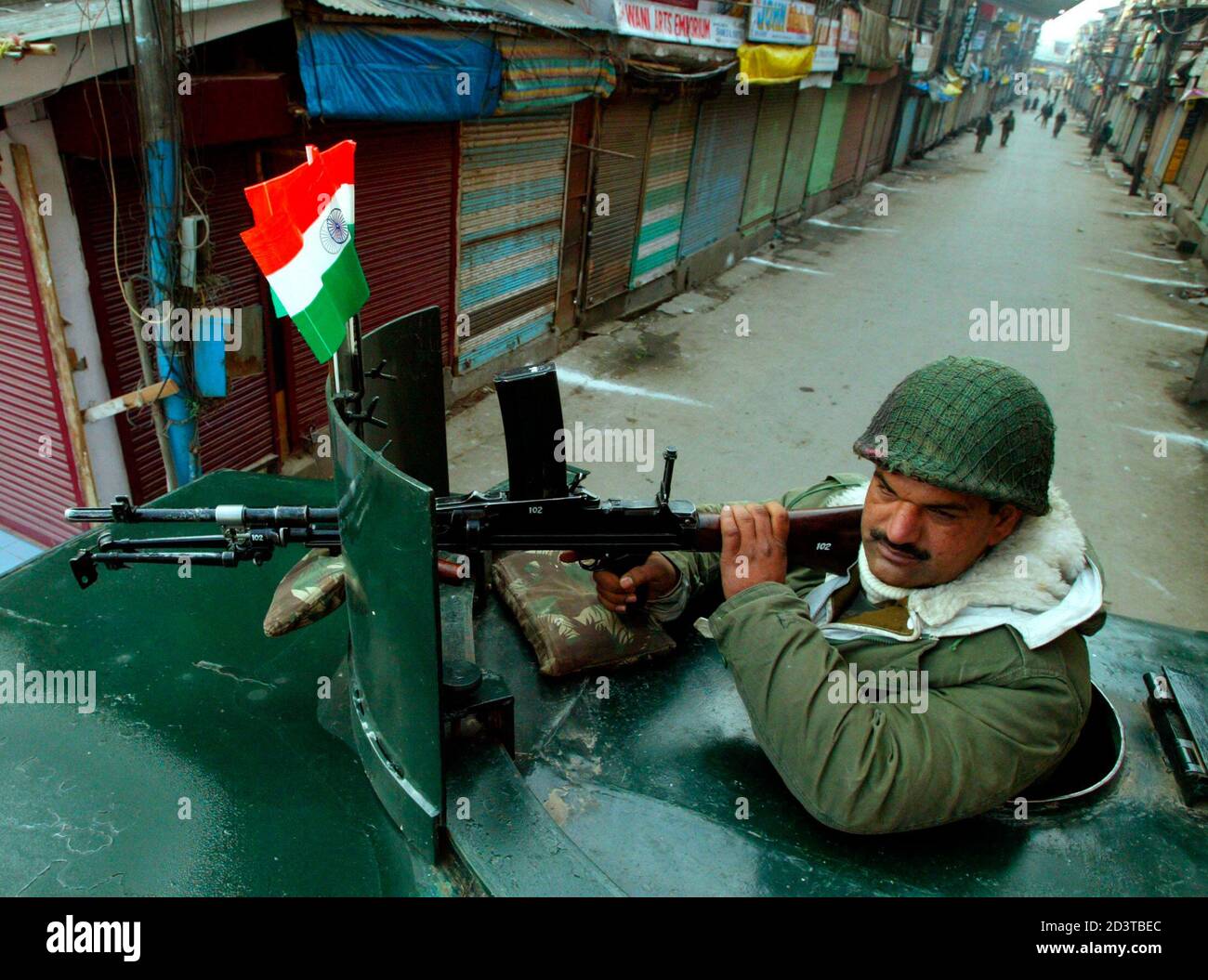 Indian Paramilitary Trooper High Resolution Stock Photography and ...