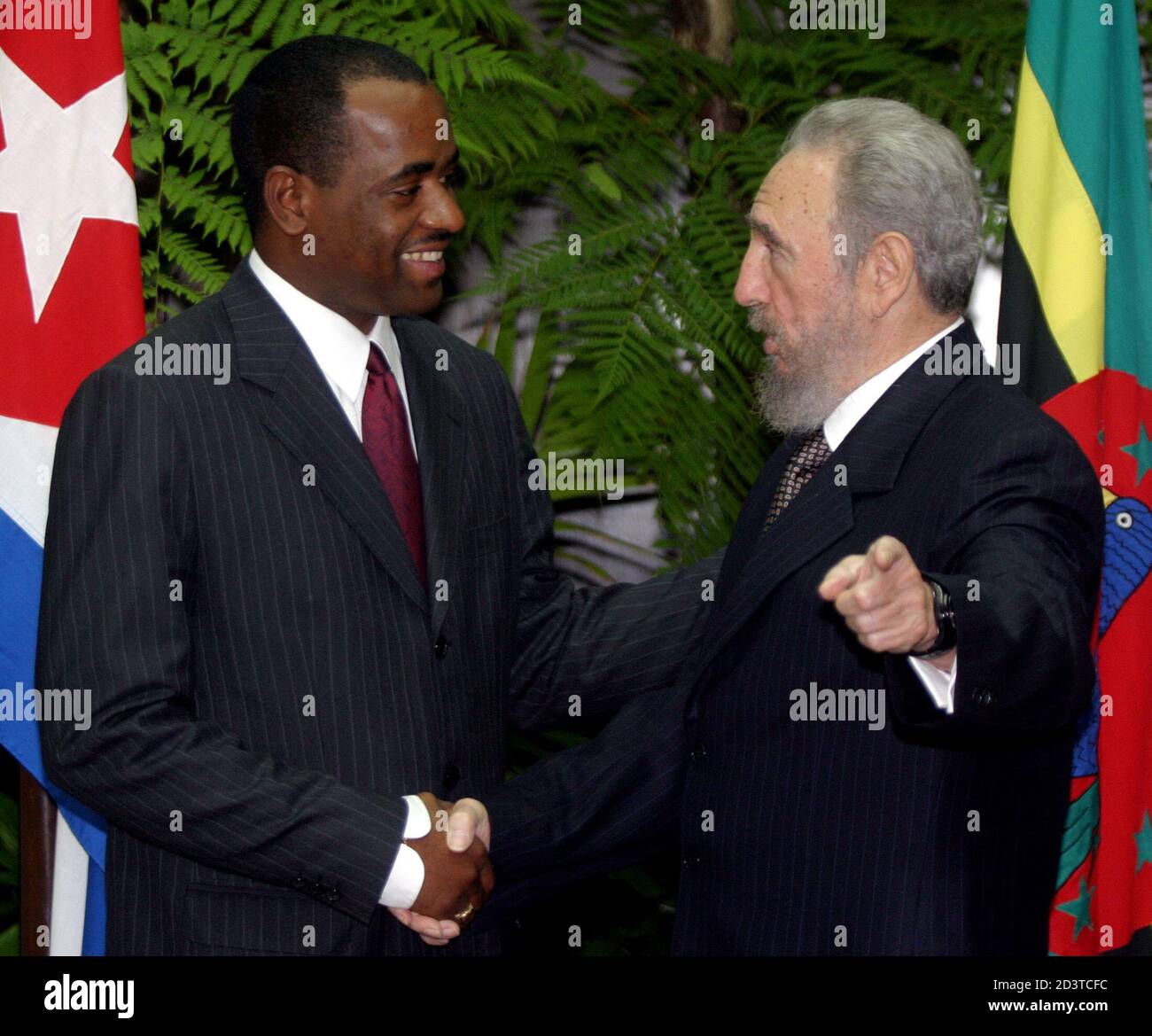 Prime minister of dominica roosevelt skerrit hi-res stock photography ...