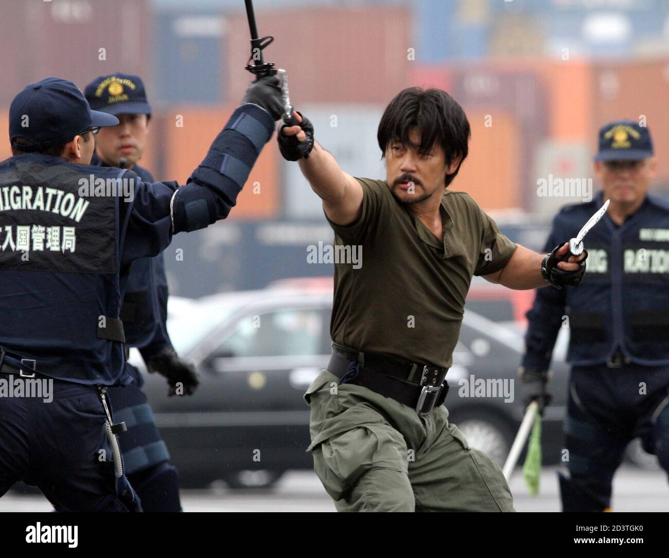 Group Police Officers In Japan High Resolution Stock Photography and ...