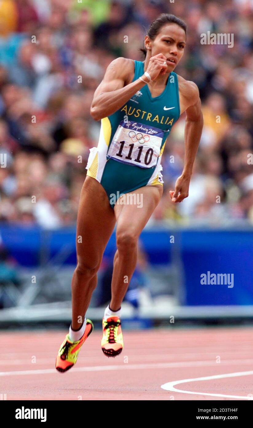 Cathy freeman 2000 hi-res stock photography and images - Alamy