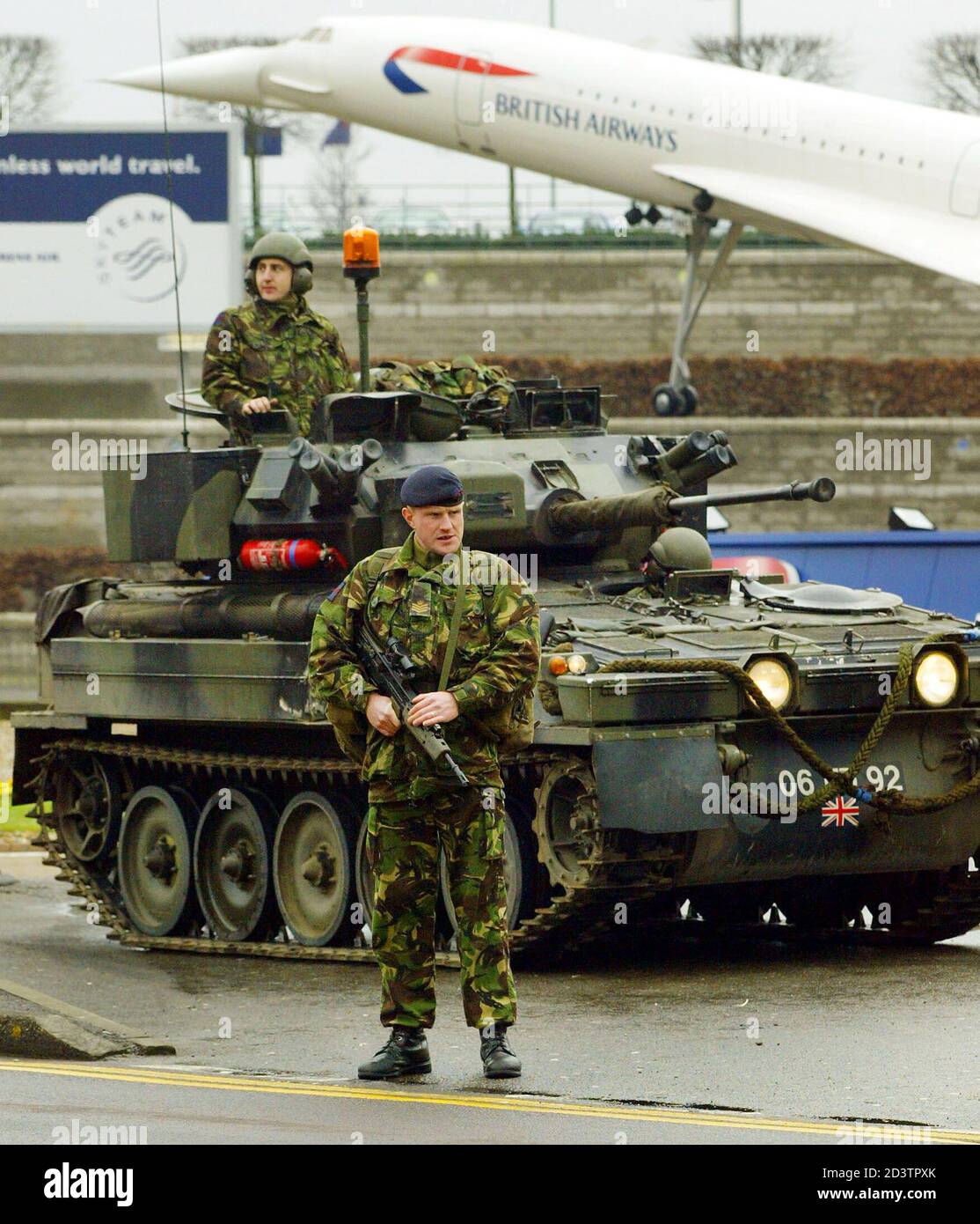 Armoured united nations vehicles hi-res stock photography and images ...
