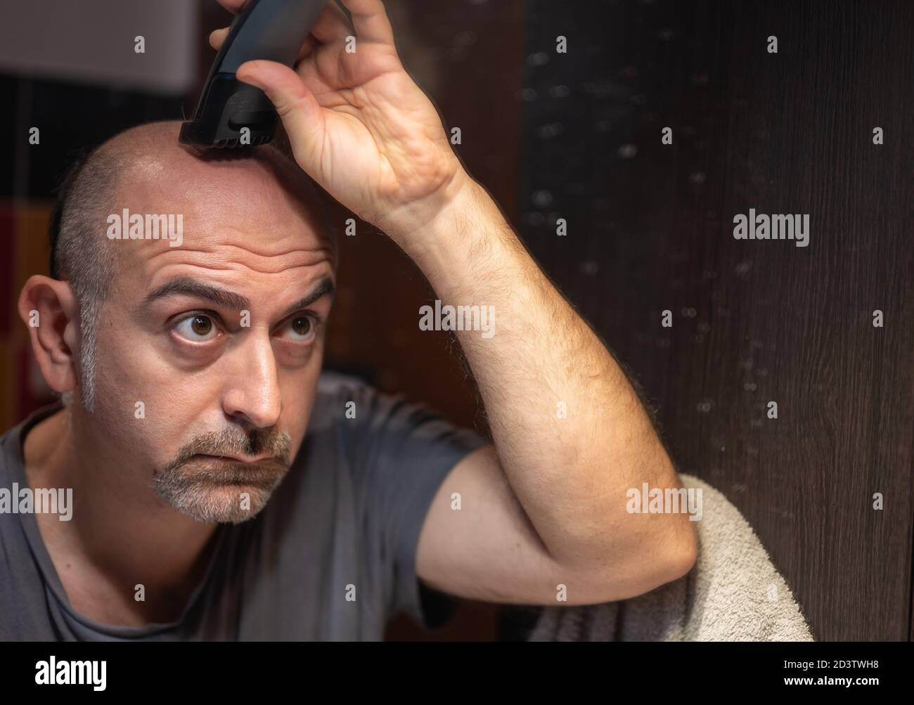 Shaving face cuts hi-res stock photography and images - Alamy