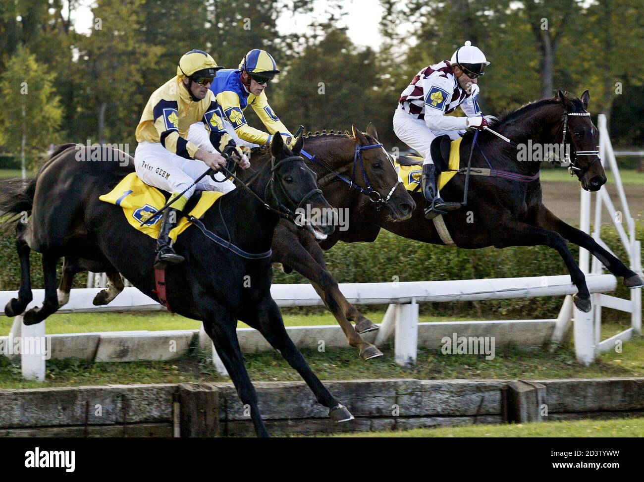 Ditch fence hi-res stock photography and images - Alamy