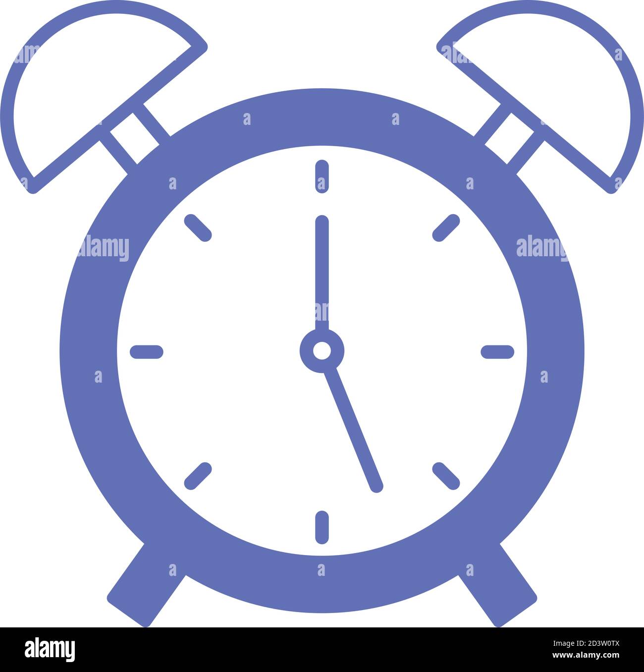 clock line and fill style icon vector design Stock Vector Image & Art ...