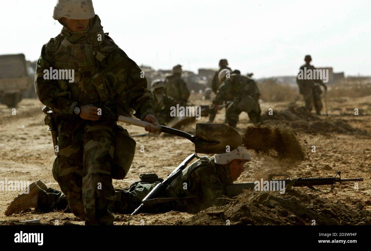 Dig trenches hi-res stock photography and images - Alamy