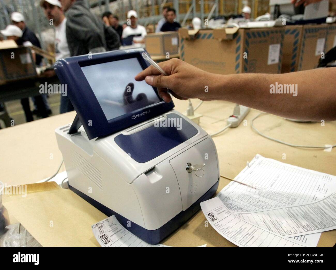 Touch Screen Voting Machine High Resolution Stock Photography and ...