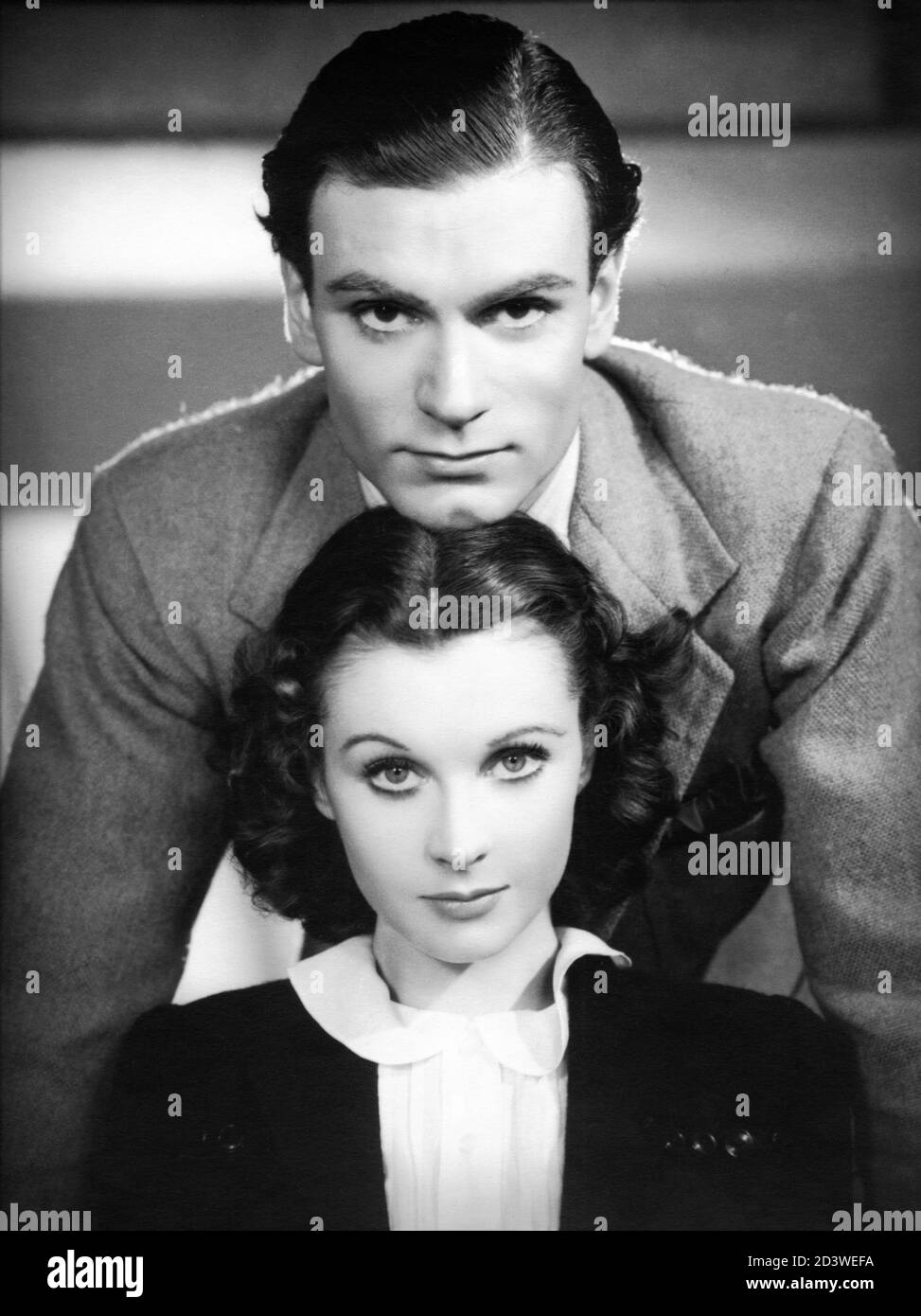 VIVIEN LEIGH and LAURENCE OLIVIER Portrait by TUNBRIDGE for 21 DAYS aka ...