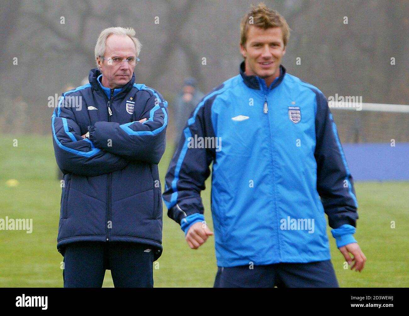 Englands national soccer coach sven goran eriksson hi-res stock ...