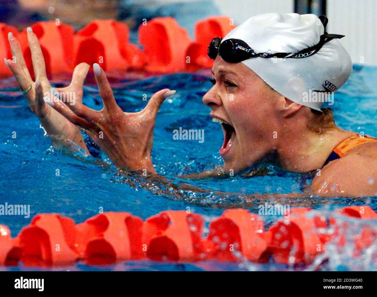 Olympic Swimmer Inge De Bruijn High Resolution Stock Photography and ...