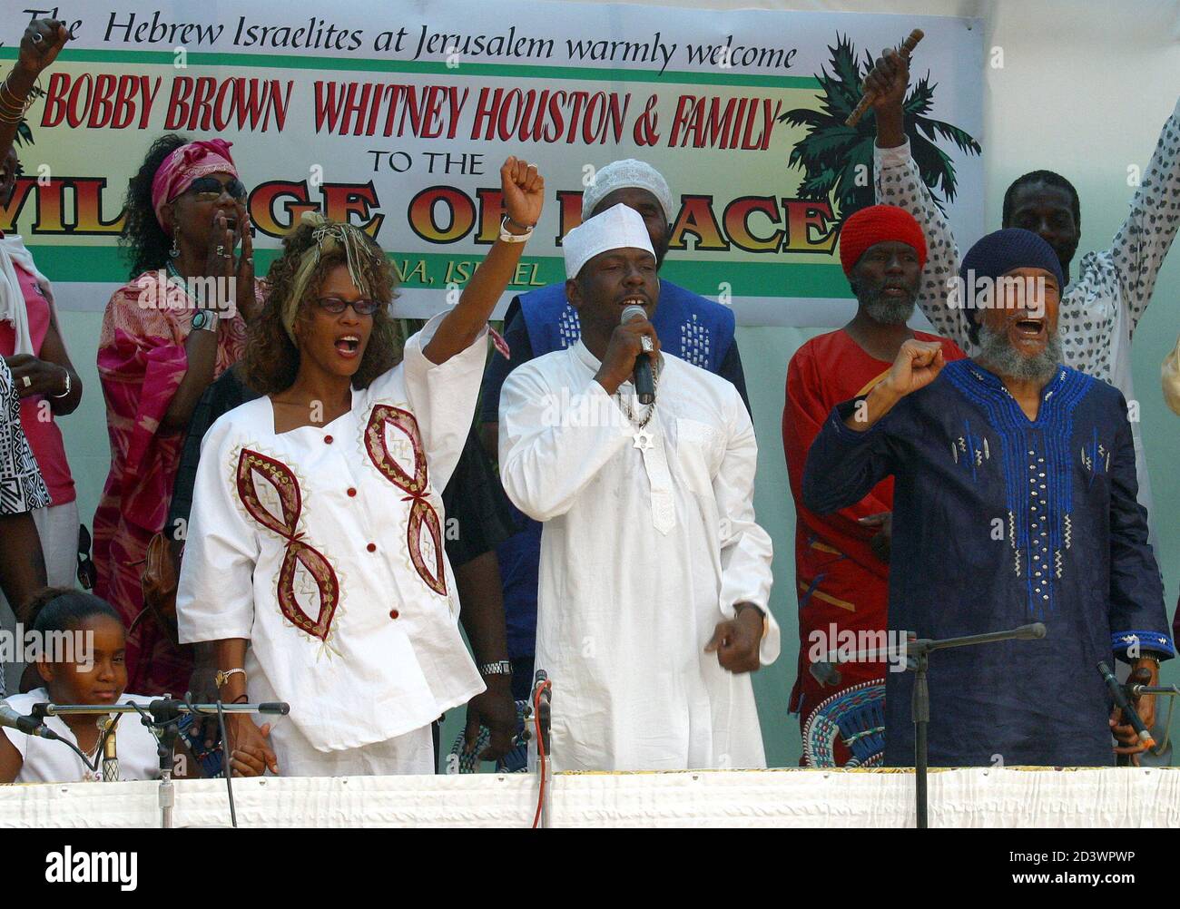 Family and friends of whitney houston hi-res stock photography and ...