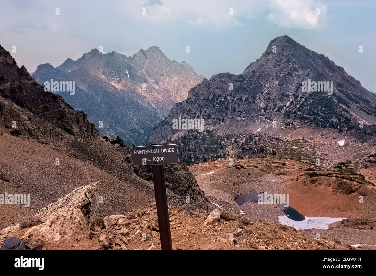 Crossing Paintbrush Divide on the Teton Crest Trail, Grand Teton ...