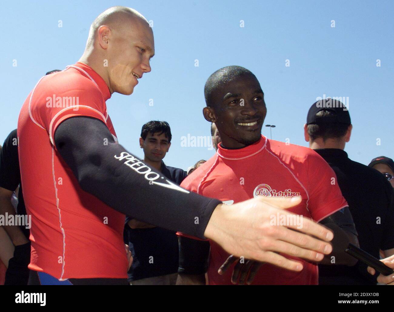 Olympic swimmer from equatorial guinea hi-res stock photography and ...