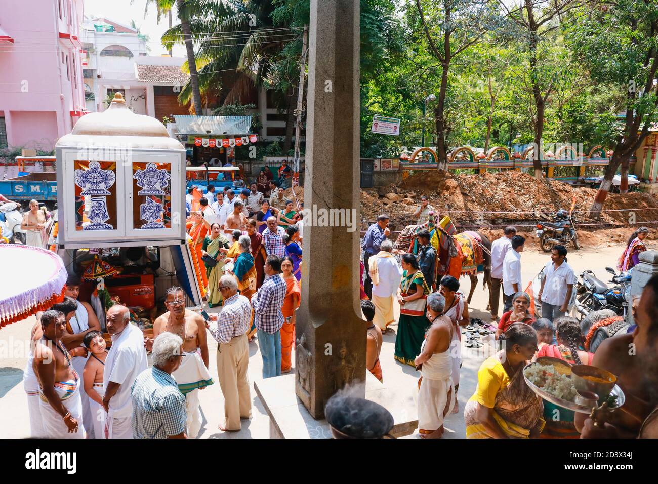 BENGAL, INDIA - Apr 09, 2017: South Indian Hindu cultural and ...