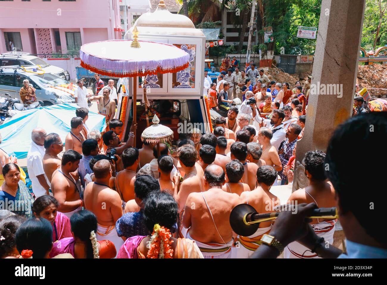 BENGAL, INDIA - Apr 09, 2017: South Indian Hindu cultural and ...