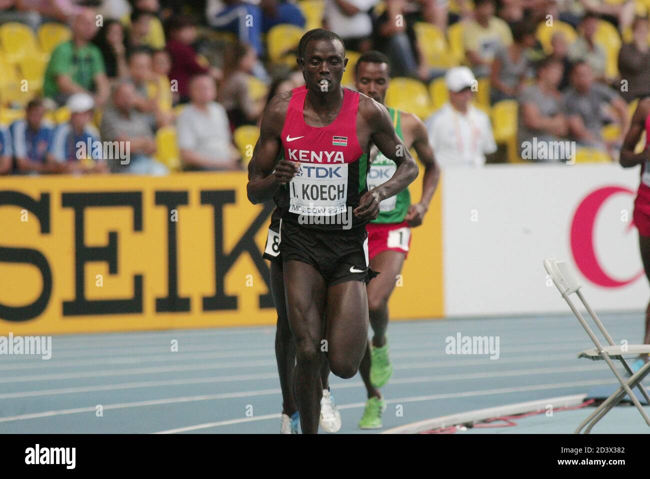 Isiah Kiplangat Koech of Kenya Finale 5000 M Men During the Championnat ...
