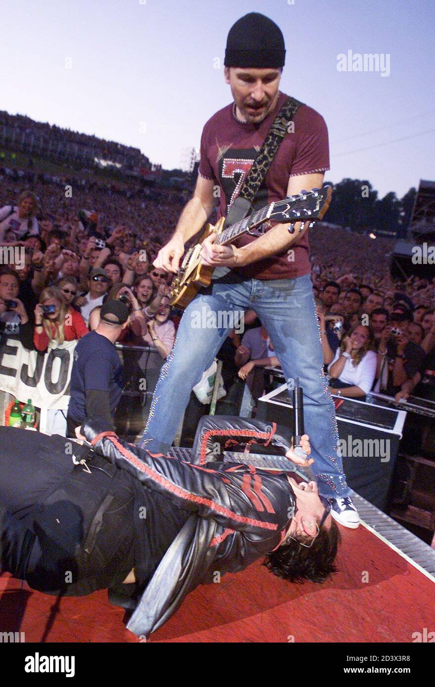 U2 slane castle hi-res stock photography and images - Alamy
