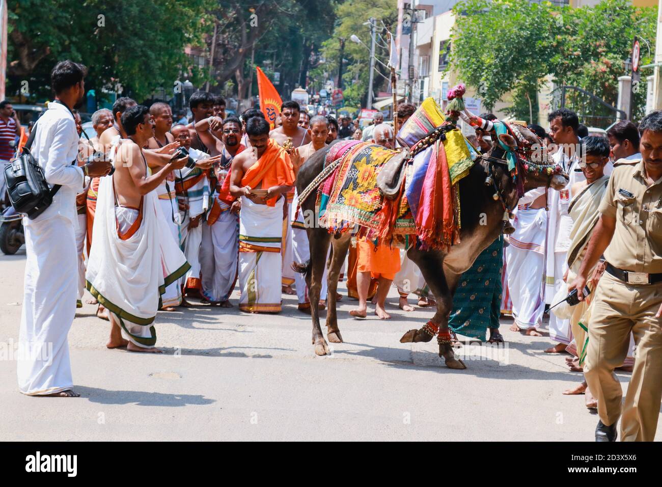 BENGAL, INDIA - Apr 09, 2017: South Indian Hindu cultural and ...