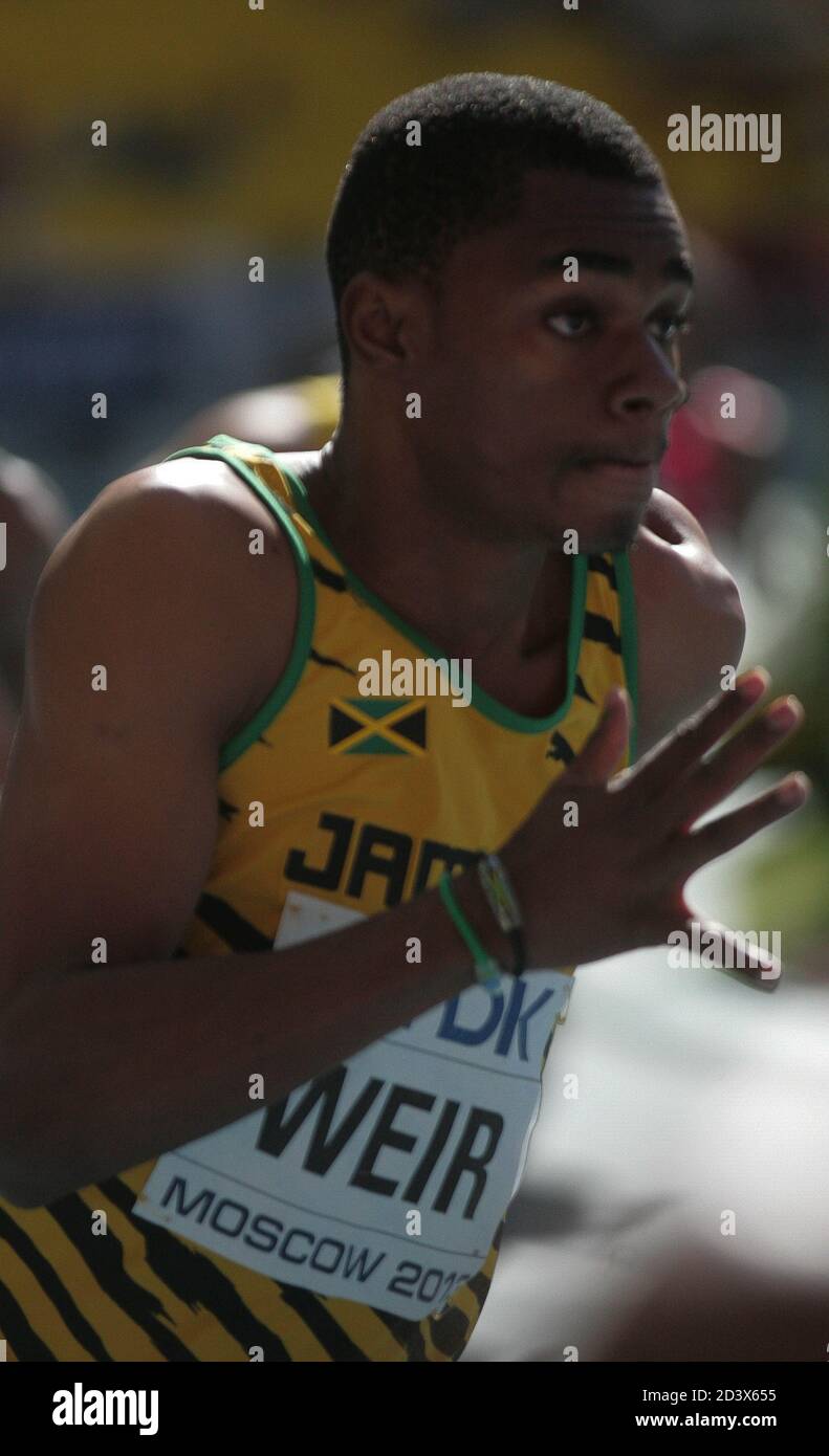 Warren Weir of Jamaique 3eme Stage 200 M Men During the Championnat du ...