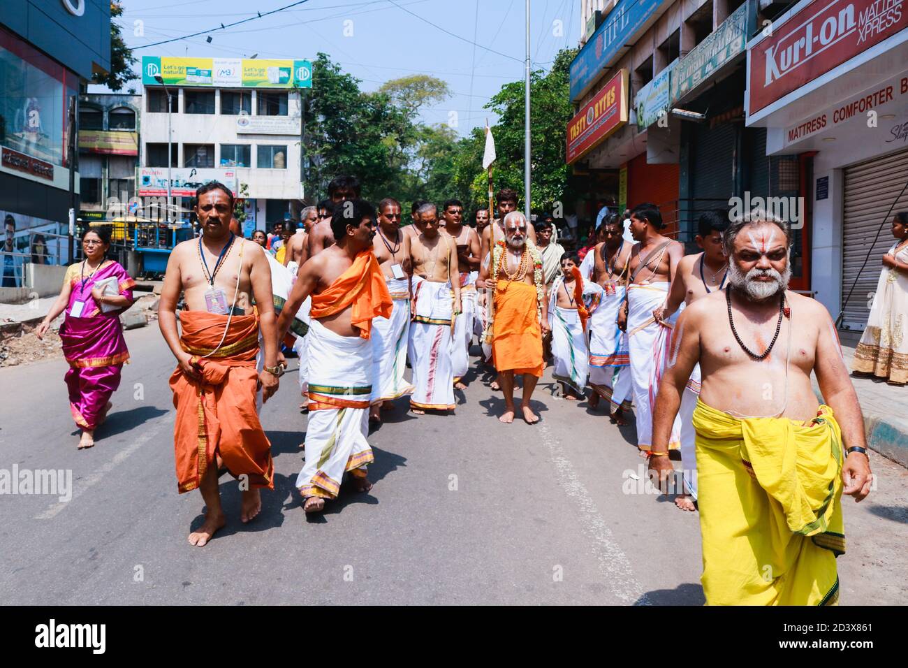 BENGAL, INDIA - Apr 09, 2017: South Indian Hindu cultural and ...