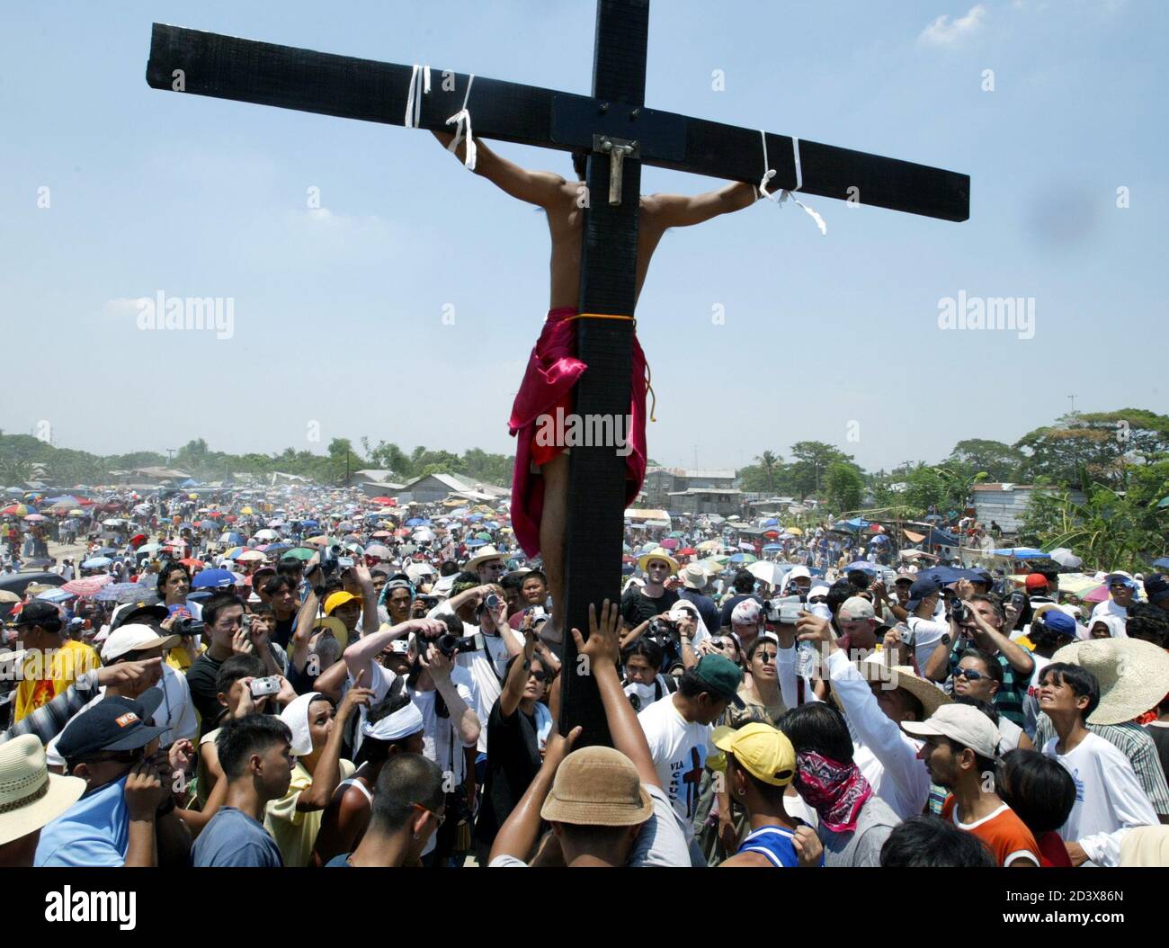 Reenactment Of Jesus Suffering High Resolution Stock Photography and ...