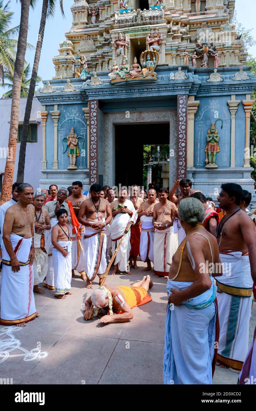 BENGAL, INDIA - Apr 09, 2017: South Indian Hindu cultural and ...